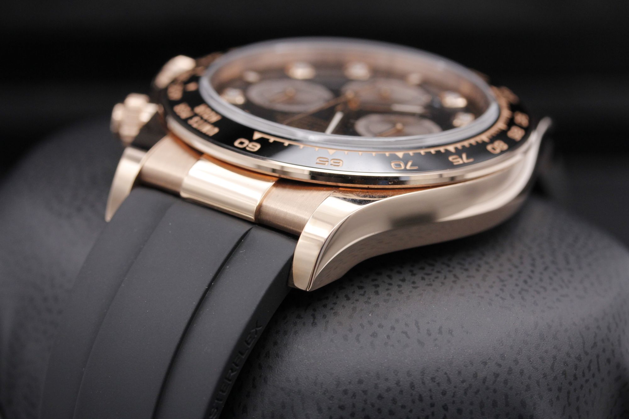 FSOT: Rolex Daytona - 126515LN - Black w. Sundust Subdials - Rose Gold ...