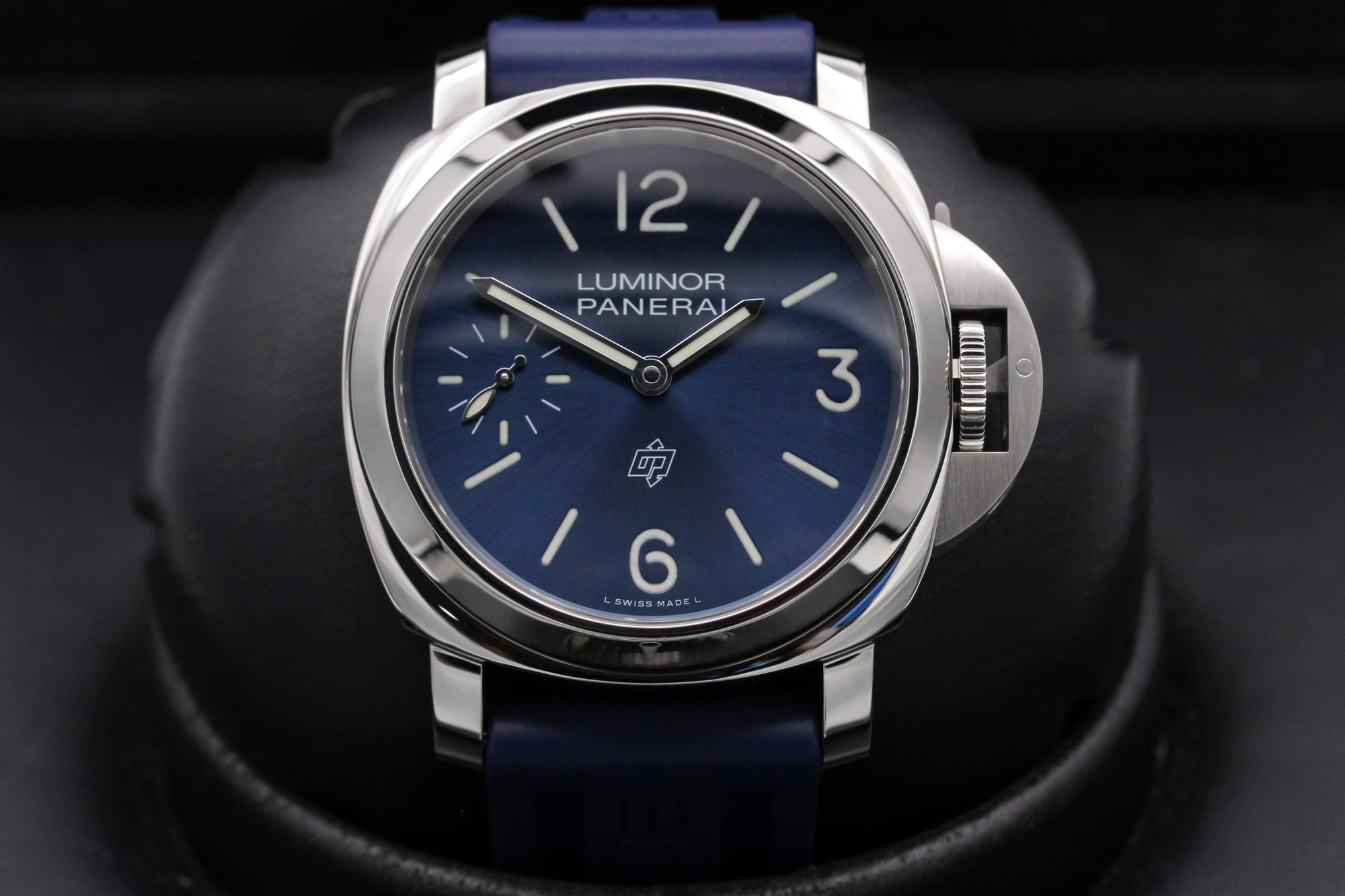 FSOT: Panerai Luminor Logo "Blu Mare" - Pam 1085 - Blue - Stainless ...
