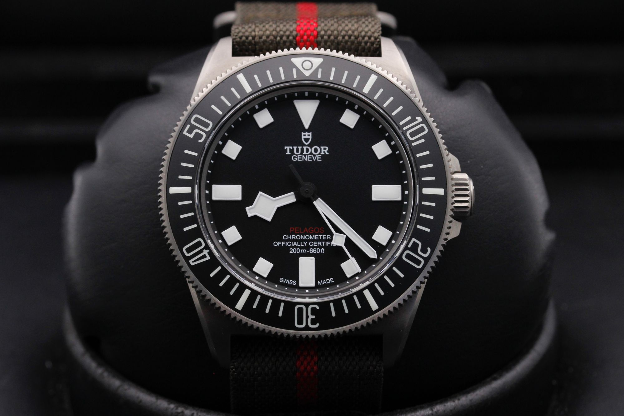 FSOT: Tudor Pelagos FXD "US Navy" - 25717 - Black - Titanium - 42mm ...