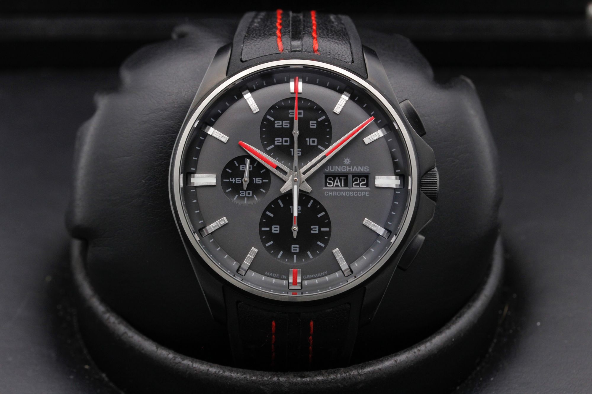 FSOT: Junghans Meister S Chronoscope "160th Anniversary" - 27/4025.01 ...