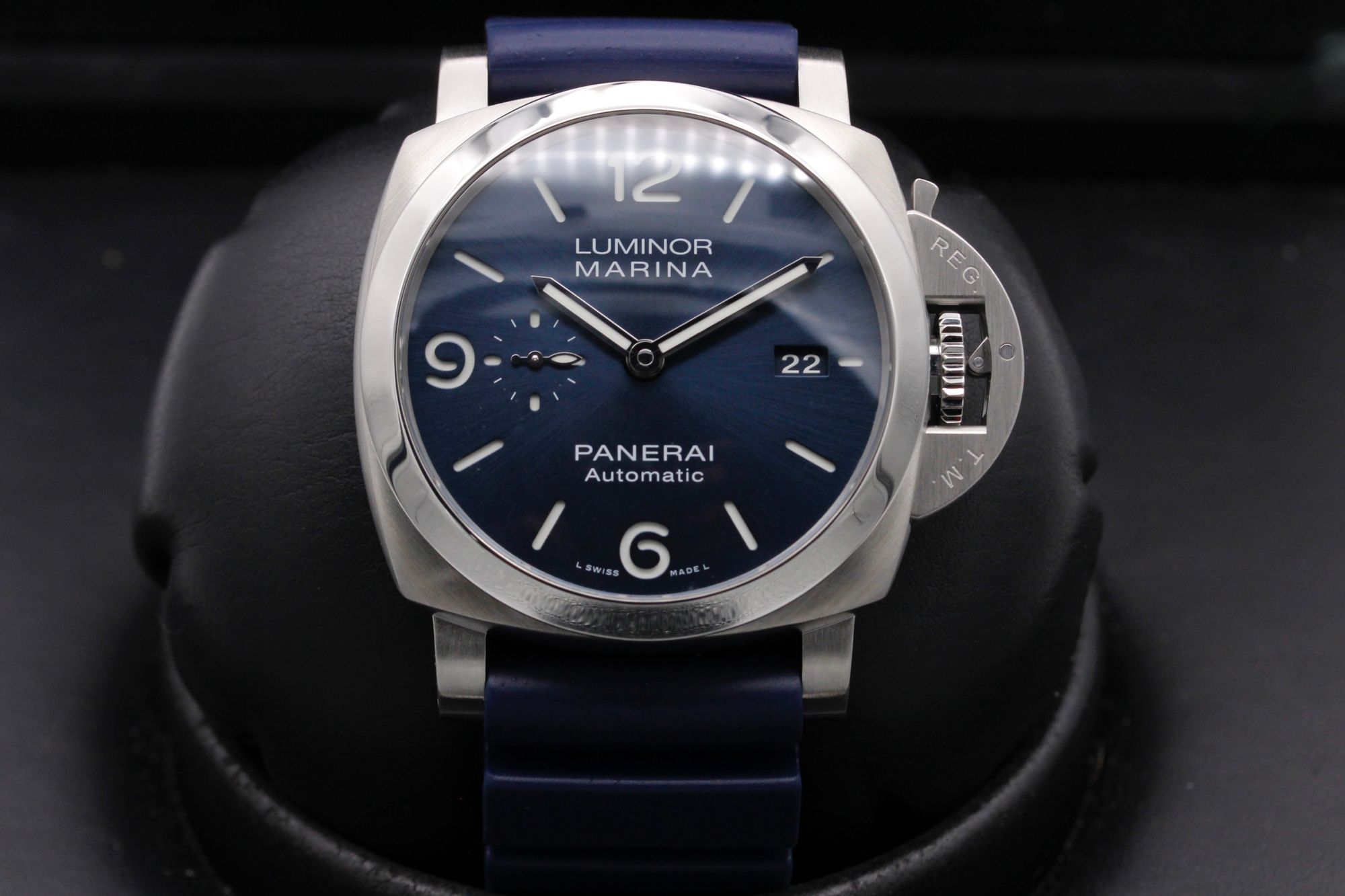 FSOT: Panerai Luminor Marina - PAM 1313 - Blue - Stainless Steel - 44mm ...