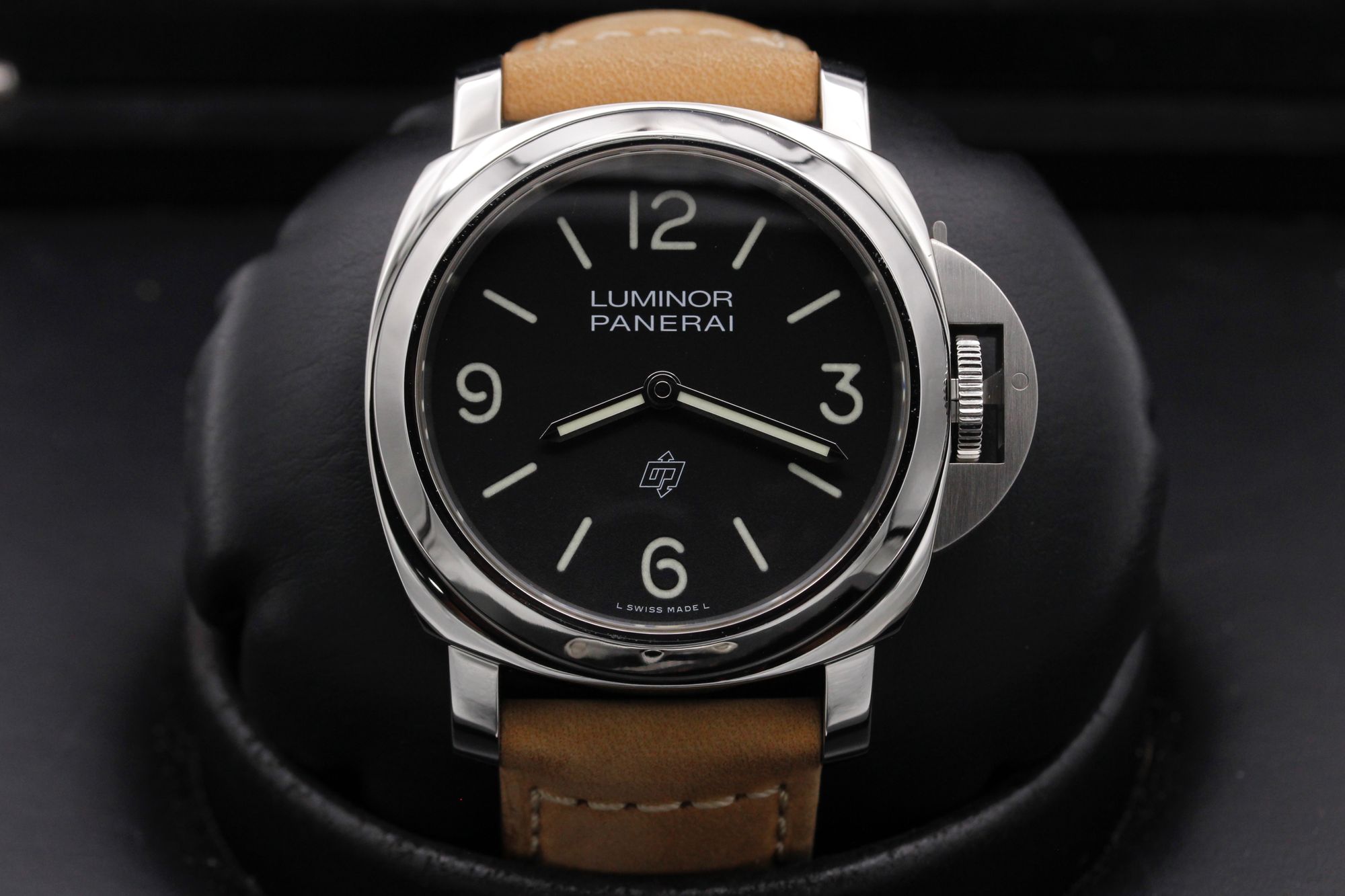 FSOT: Panerai Luminor Base Logo - PAM 1086 - Black - Stainless Steel ...